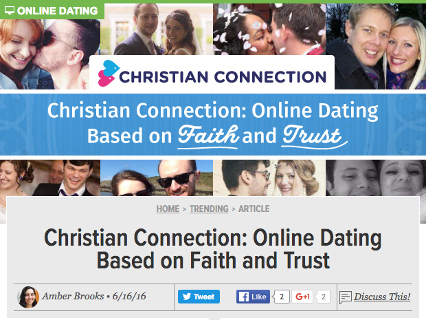 Christian Connection founder interviewed by leading website on dating ...
